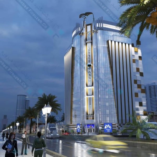پروژه عقاب eagle mall - گنبد فیروزه
